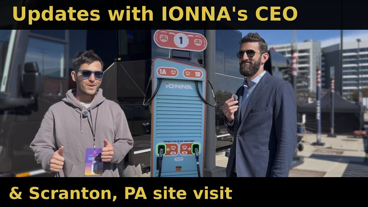 Catching up with IONNA's CEO Seth Cutler, & Scranton site visit - YouTube