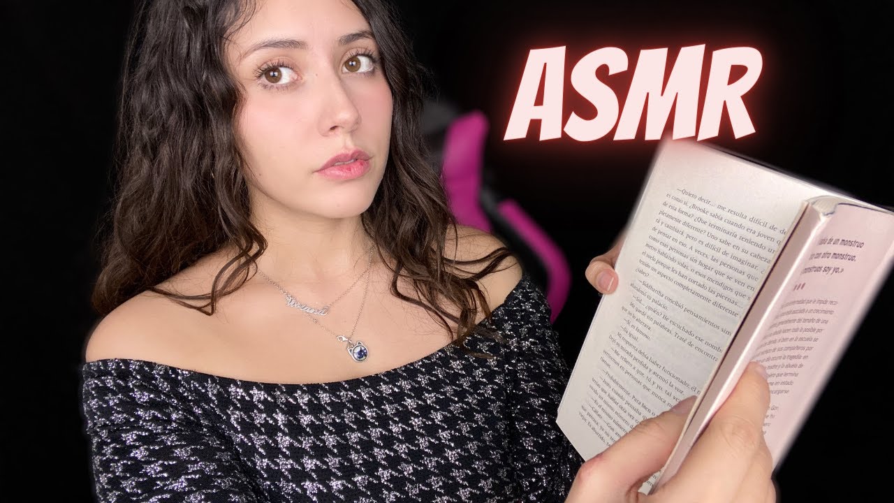 ASMR lectura relajante en español Te leo Almendra de oreja a oreja 👂 ...