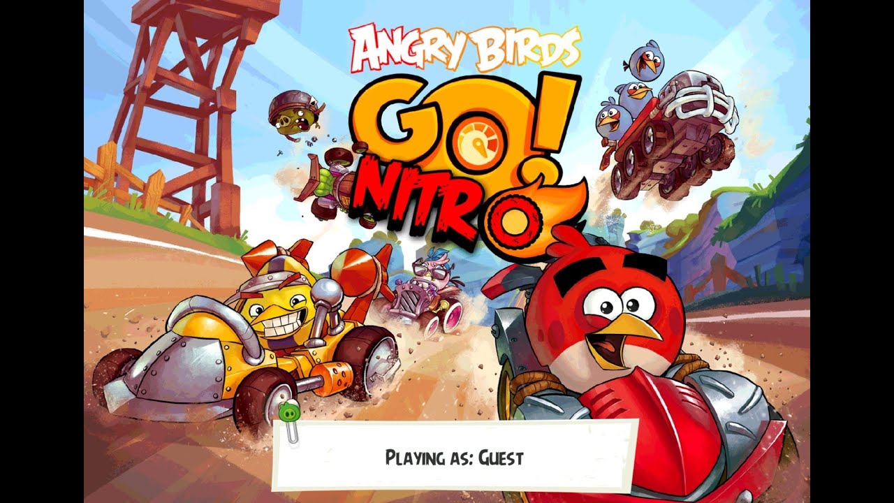 Porównanie gry "Angry Birds Go" z "Angry Birds Go Nitro" + nowy ...