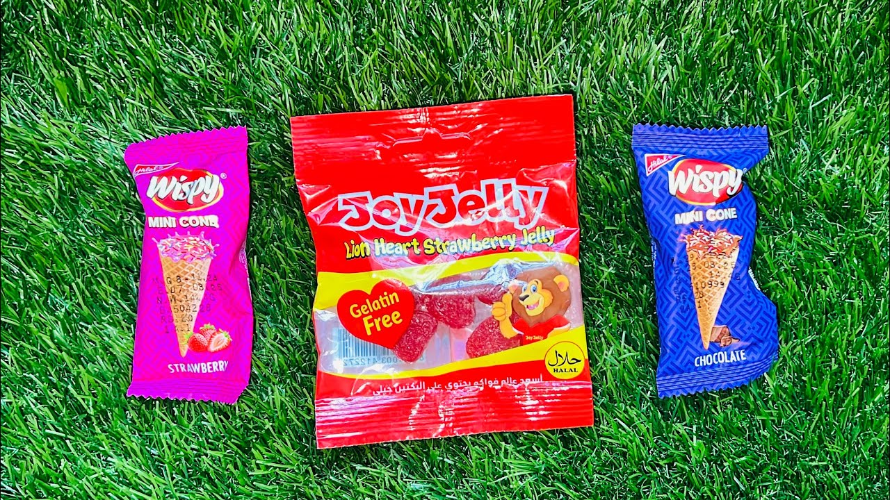 Coco candy party time | satisfying ASMR | cone ice chocolate | yummy ...