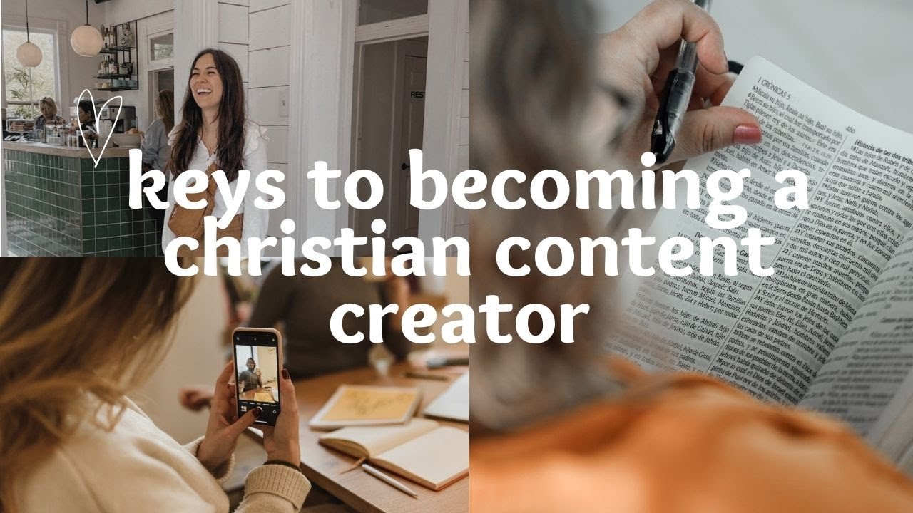 Keys to Becoming a Christian Content Creator (not what you think) - YouTube