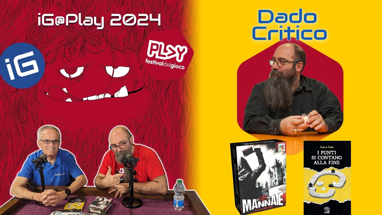 PLAY 2024 - Interview Corner: Dado Critico: "I punti si contano alla ...