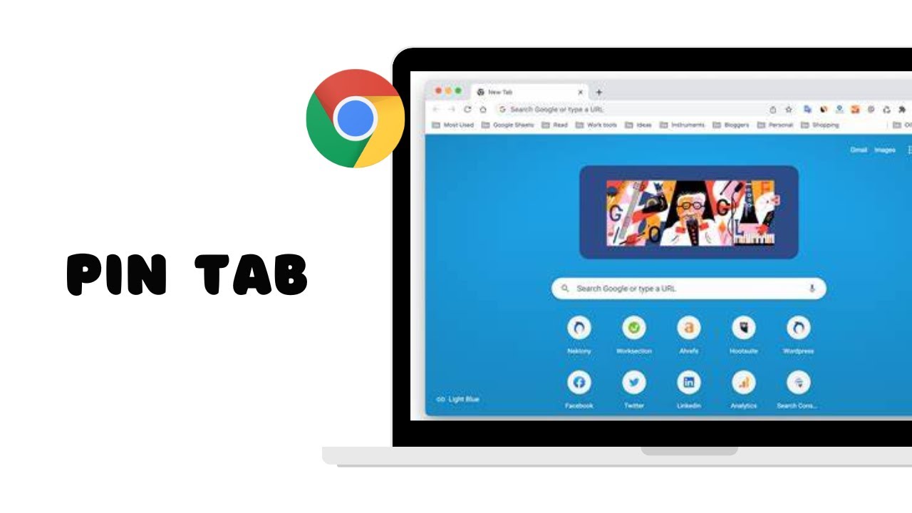 HOW TO PIN TAB IN GOOGLE CHROME - YouTube