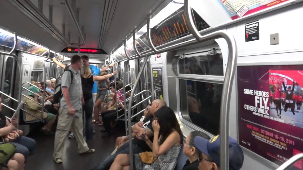 MTA NYC Subway: On Board R160B Siemens (N) Train via the (R) line from ...