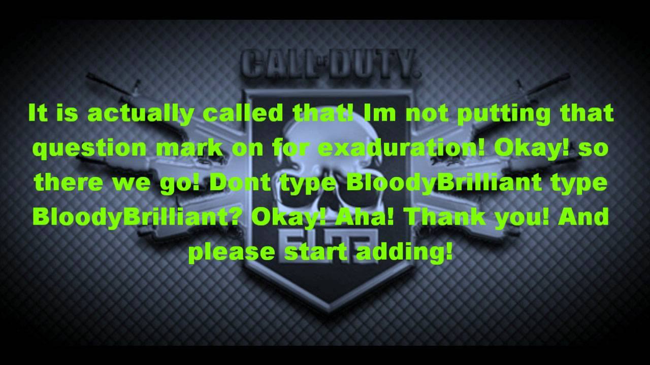 COD ELITE Clan invite! - YouTube