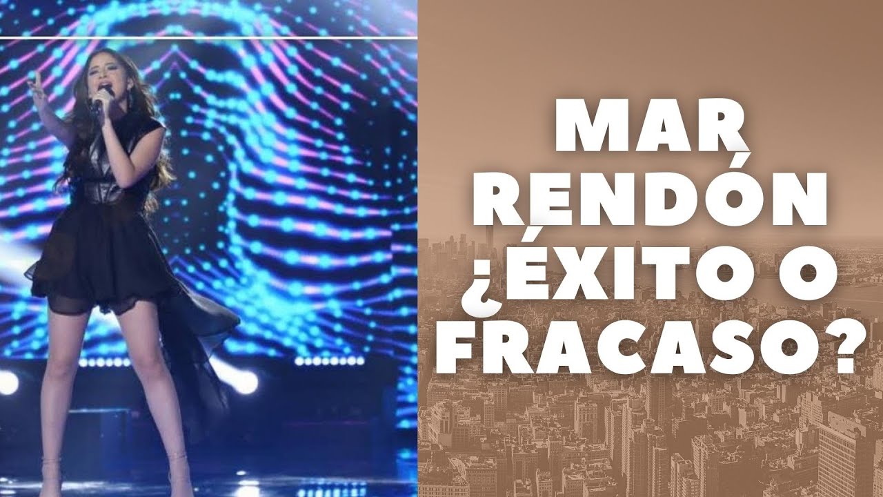 Mar Rendón Estrena Sencillo con sony ¿Ha sido un éxito o Fracaso? - YouTube