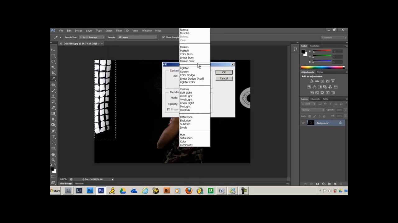 How to Adjust Black Background With Adjustment Brush inLightroom - YouTube