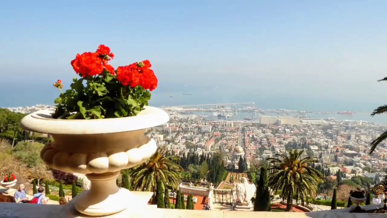 Walking the 1000 steps tour in Haifa - Israel - YouTube