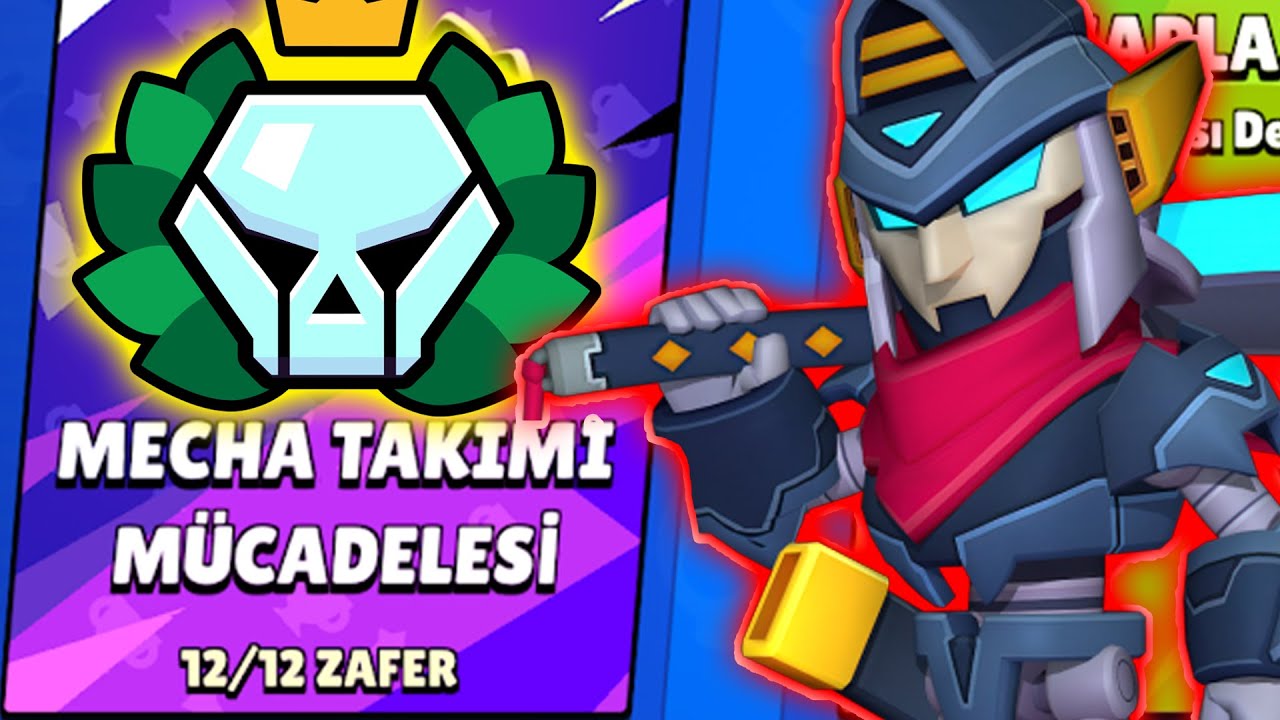 SADECE MECHA MORTİS İLE OYNADIM | brawl stars - YouTube