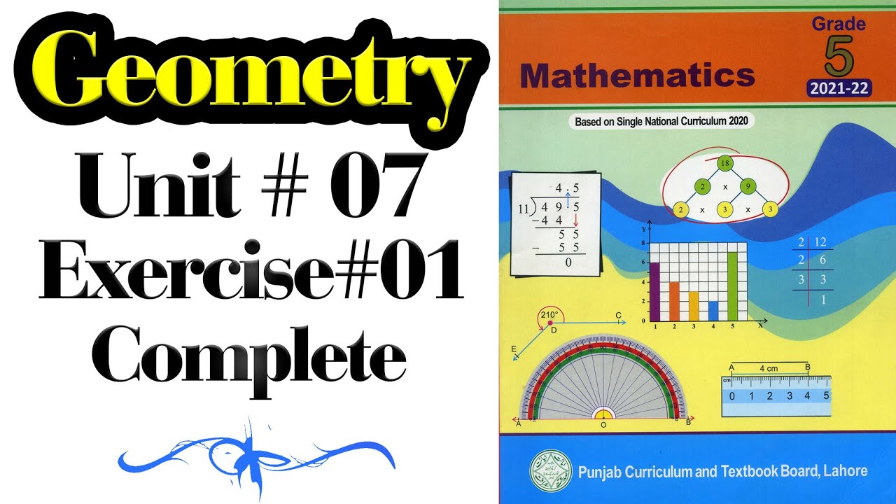Mathematics Class 5 | PTB | New Edition | Unit No 07 | Geometry ...