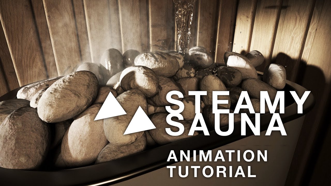 STEAMY SAUNA ANIMATION TUTORIAL - 3dsMax, Corona Render, Phoenix Sim ...