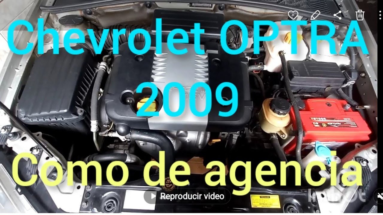 Chevrolet optra advance 2009. cambio de empacadura tapa valvula - YouTube