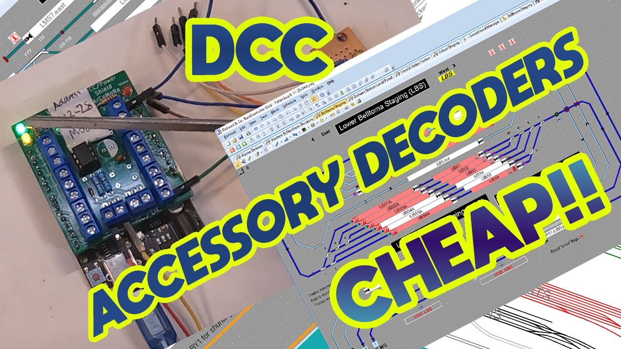 Cheap Accessory Decoders for your Model Railway ? - YouTube