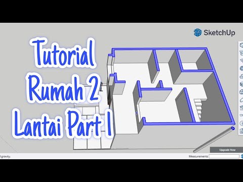 Tutorial Sketchup Pemula - Part 3 ( Design Rumah 2 Lantai ) - YouTube