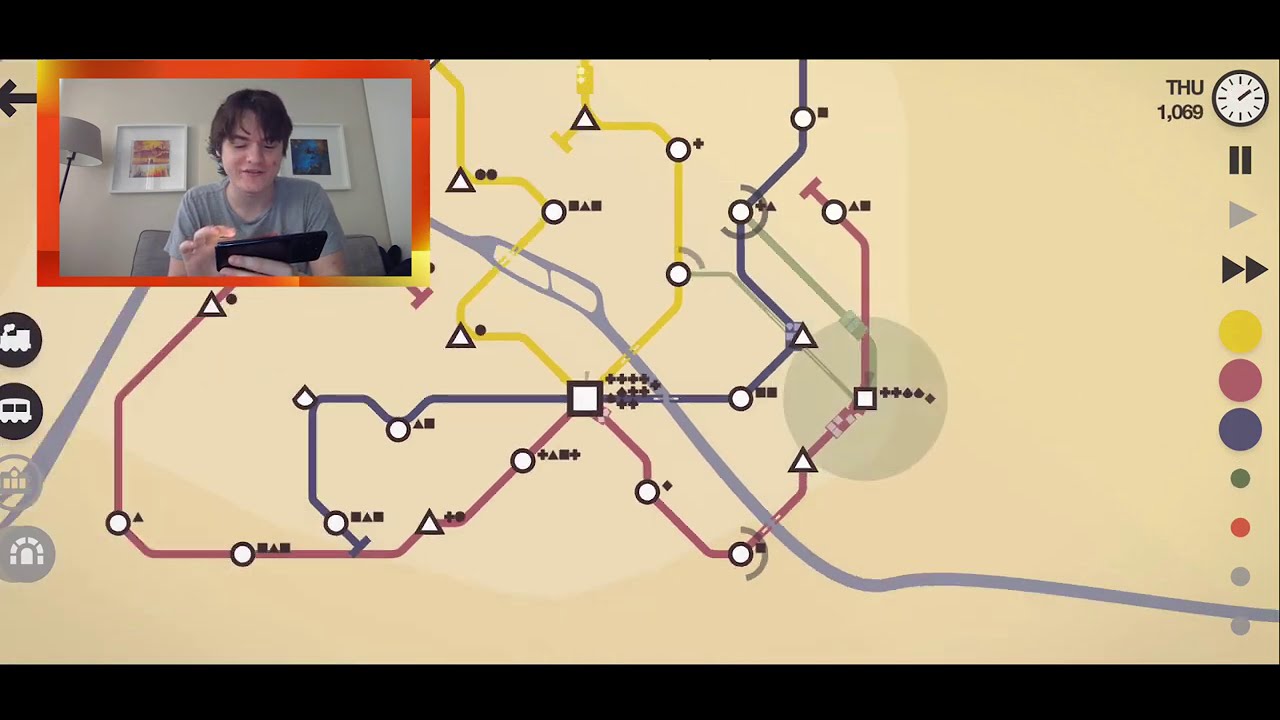 I Got Top 20 In The World! Mini Metro (Android) - YouTube