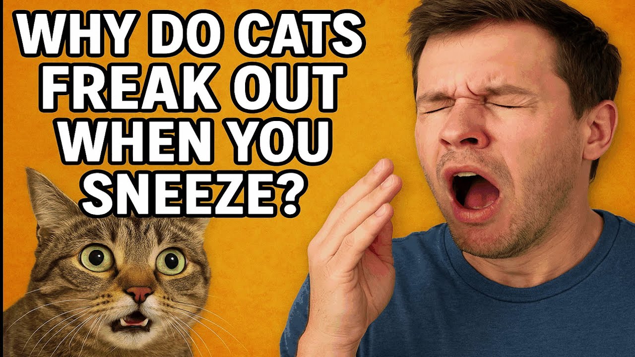 Why Do Cats Freak Out When You Sneeze? The Cute Mystery Explained ...
