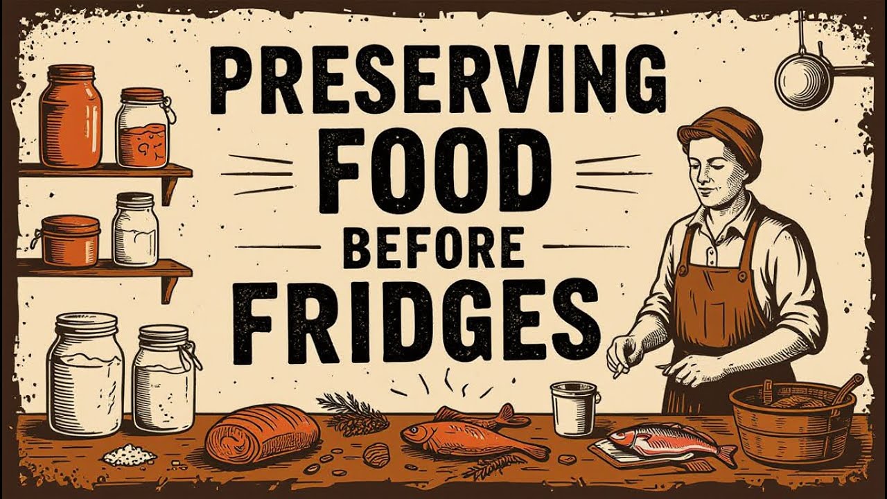 How food was preserved before fridges - YouTube