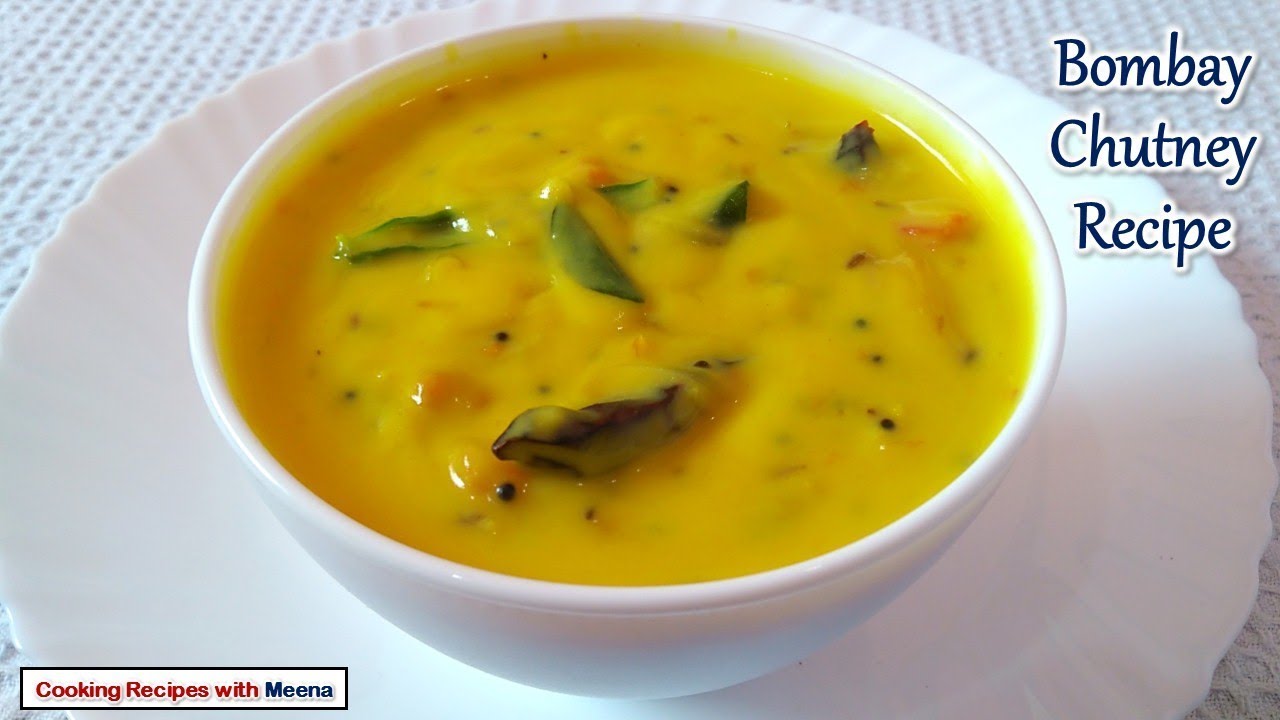 मुंबई की स्पेशल चटनी - मुंबई चटनी - Bombay Chutney Recipe - Besan ...