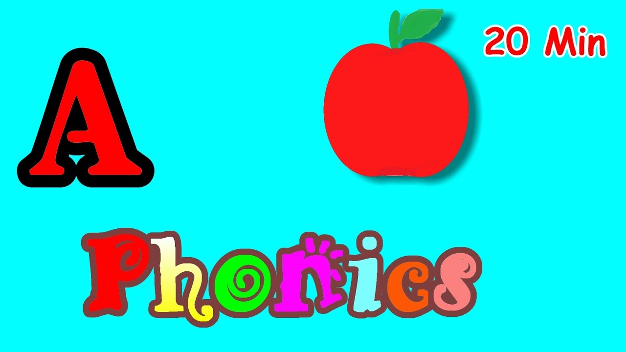 A is for Apple Phonics Sounds & Alphabet Songs for Kids Toddlers ...