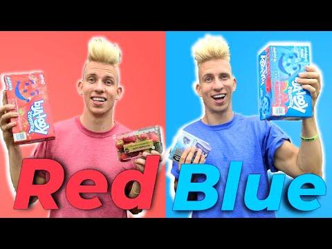 We ONLY ate ONE COLOR food for 24 hours Voros Twins Da Vinky | Da Vinki ...