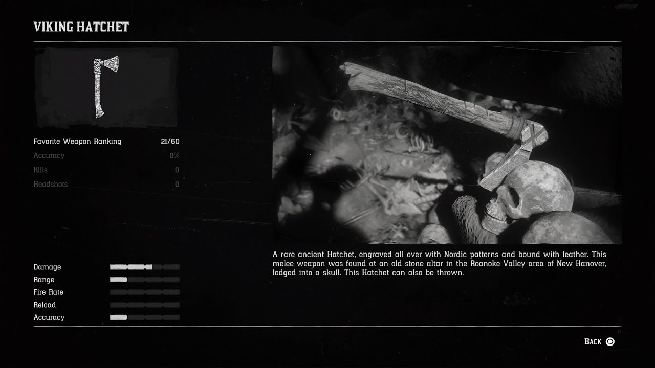 RDR 2 All melee weapons location - YouTube