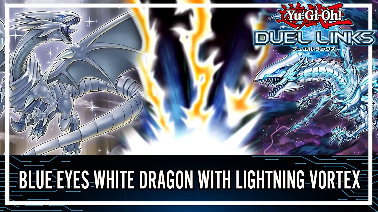 Blue Eyes White Dragon White Lightning