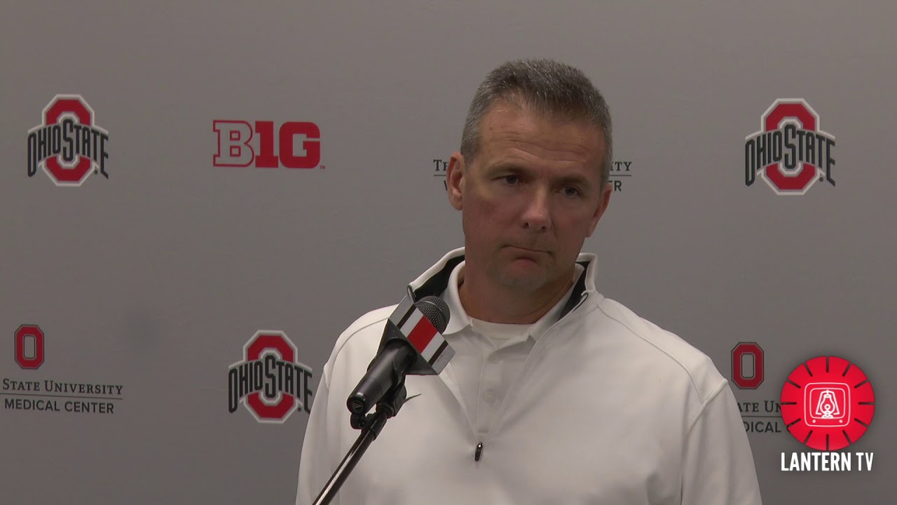 Ohio State HC Urban Meyer press conference - November 13, 2017 - YouTube