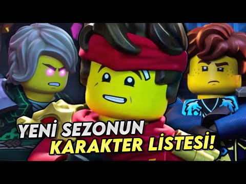 KARAKTER LİSTESİ AÇIKLANDI! - Ninjago Ejderhaların Yükselişi Sezon 4