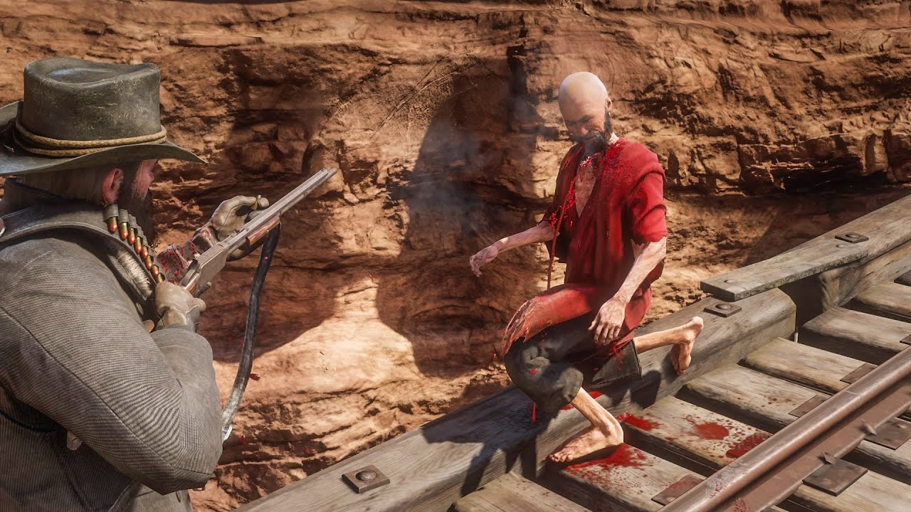 Melee Gameplay Funny - Red Dead Redemption 2 - Funny & Brutal - Comedy ...