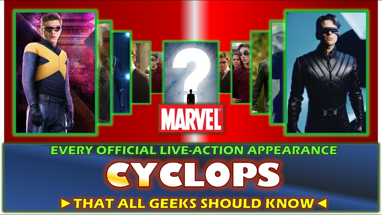 Every Cyclops Live-Action Official Appearance That Every True Geek Must ...