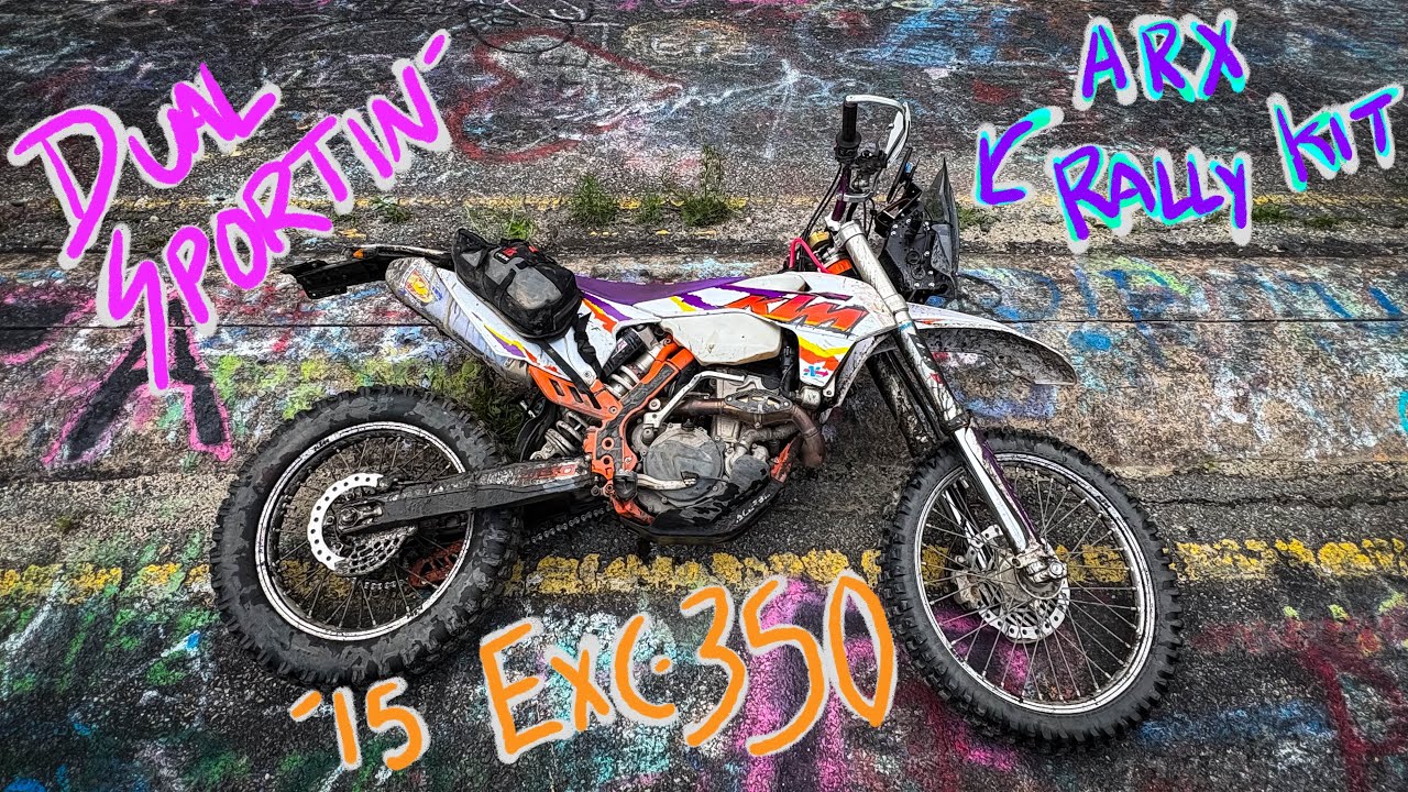KTM EXC 350 Dual Sport & Single Track Weekend - YouTube