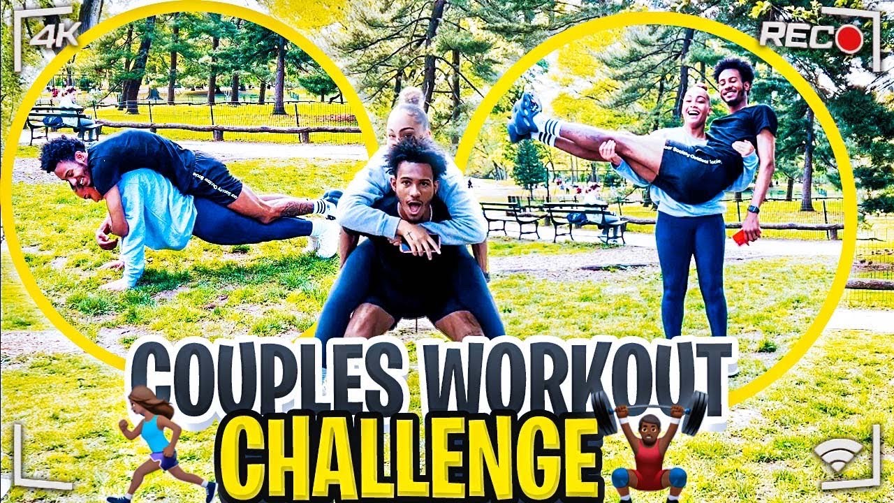 COUPLES WORKOUT CHALLENGE!! - YouTube