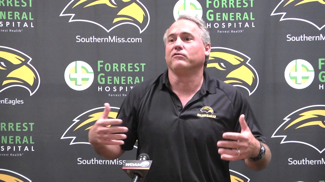 Coach Hopson's New Orleans Bowl Announcement Press Conference - YouTube
