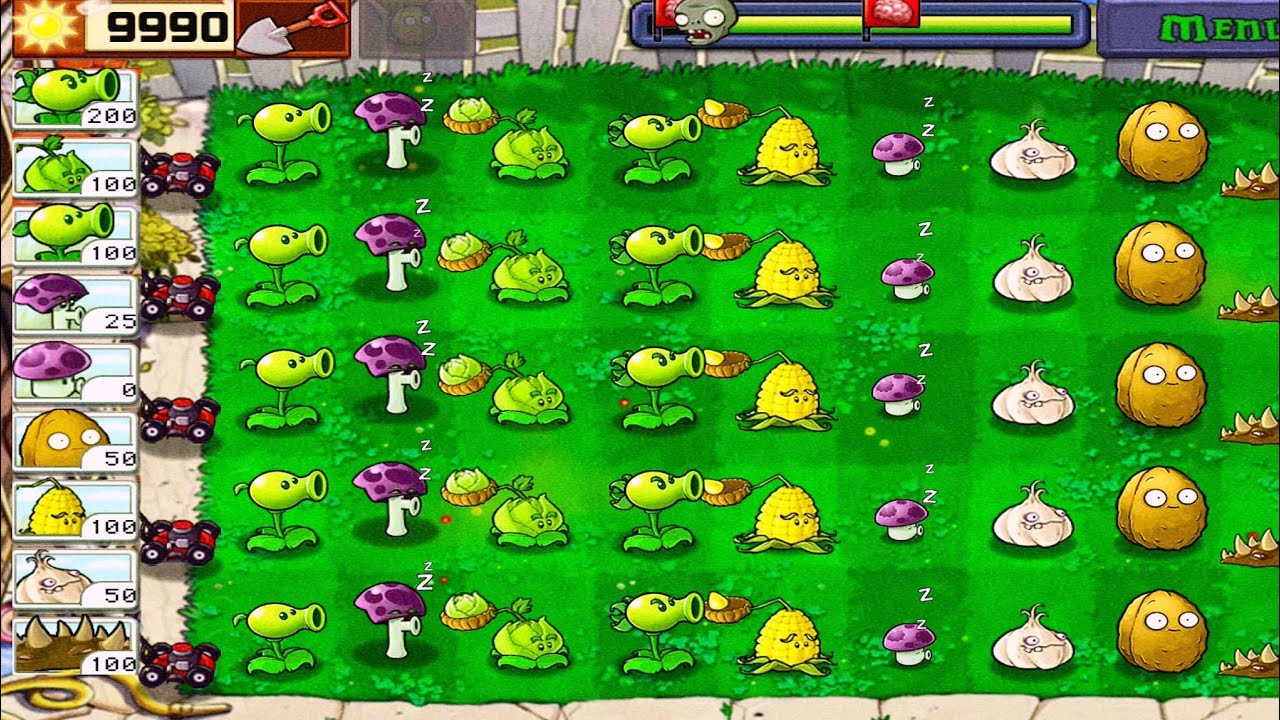 Pvz Edition Walkthrough • Plants vs All Zombies - YouTube