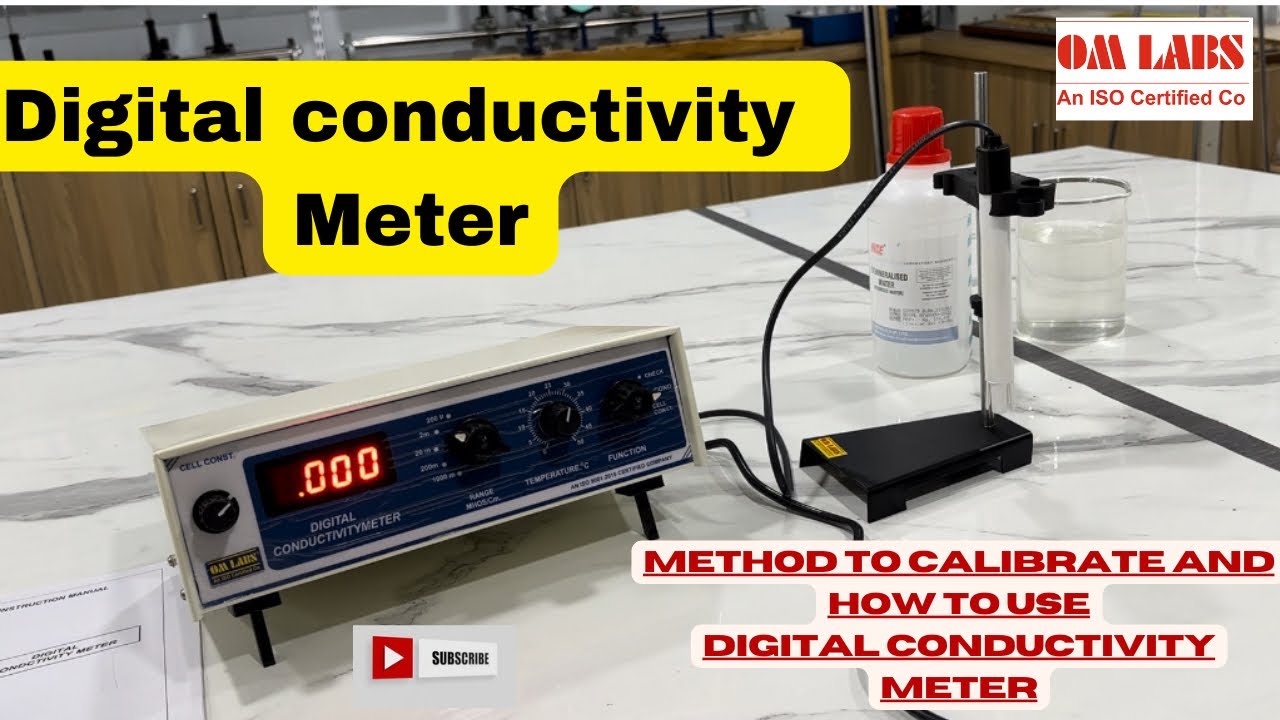 Digital Conductivity Meter | OM Labs | #conductivity #laboratory # ...