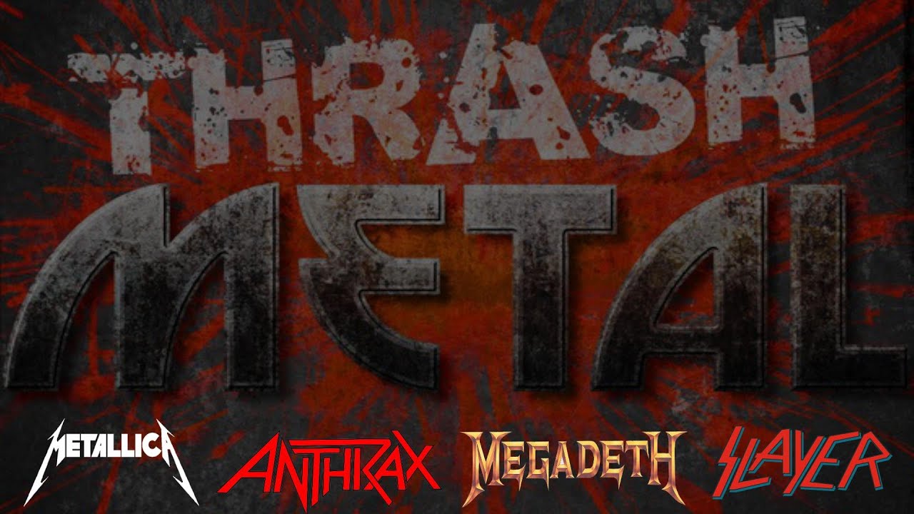 Thrash Metal Big 4 | 스래시 메탈 4인방 - Metallica 🎸 Megadeth 🎸 Anthrax 🎸 ...