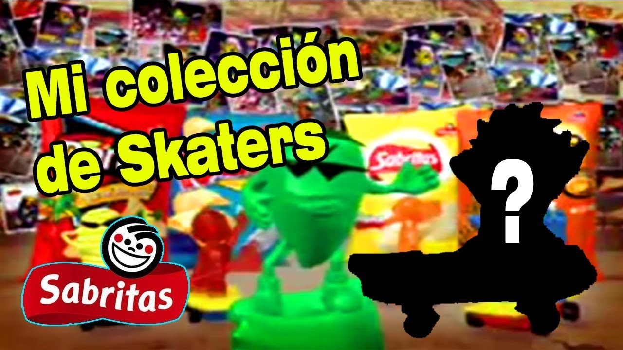 Skaters de Sabritas mi coleccion | Colecciones antiguas #2 - YouTube