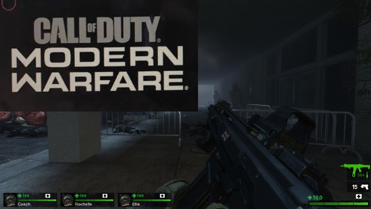 Left 4 Dead 2 Kilo 141 MW Modern Warfare 2019 Gameplay Showcase - YouTube