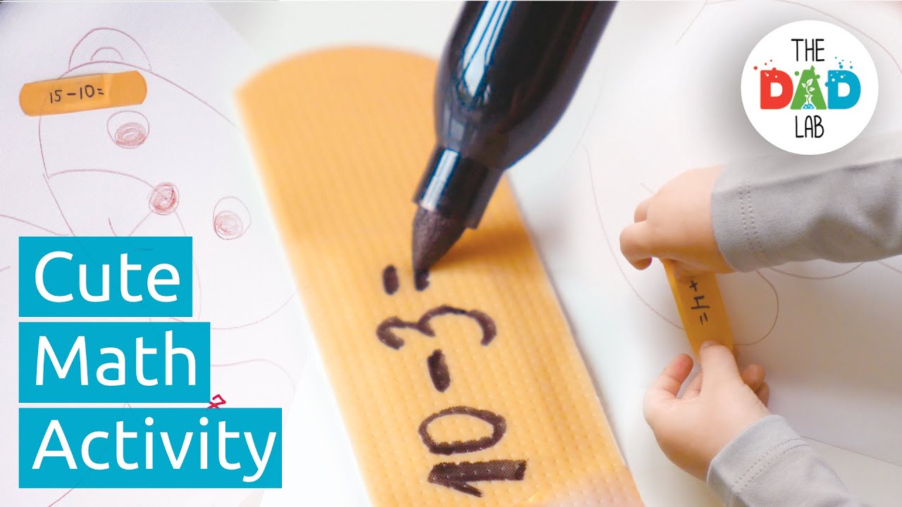 Fun Math Activity for Kids with Patches and a Teddy - YouTube