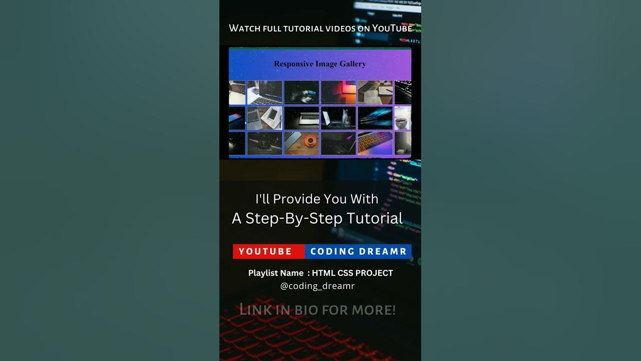 😜 # HTML CSS PROJECT RESPONSIVE IMAGE GALLERY ⏪#shortsvideo #youtubeshorts #trendingshorts # ...