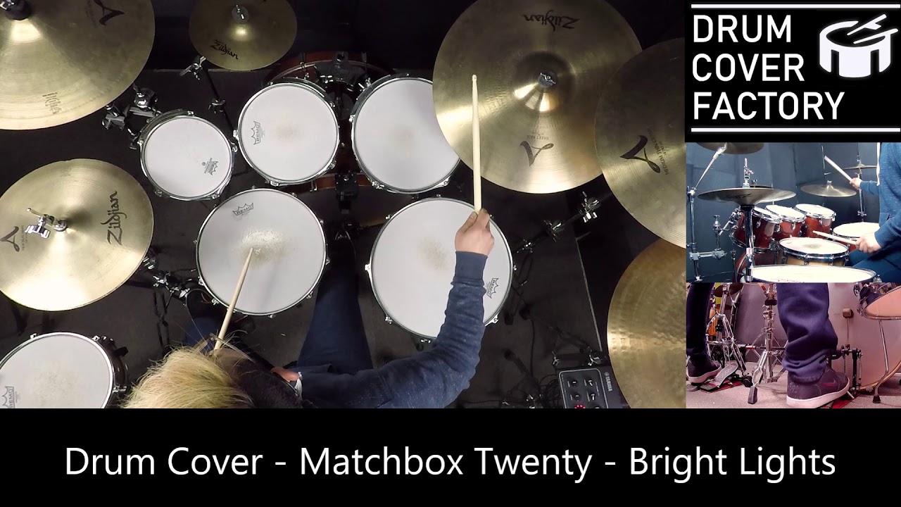 Matchbox Twenty - Bright Lights - Drum Cover by 유한선[DCF] - YouTube
