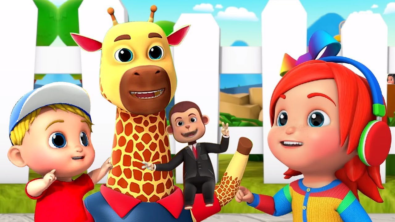 canción sonido de los animales - vamos al zoológico | un video ...