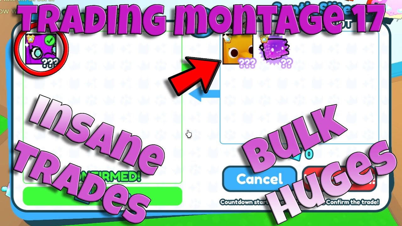 😲**MAJOR TRADES** | TRADING MONTAGE 17 | ROBLOX PET SIM X - YouTube