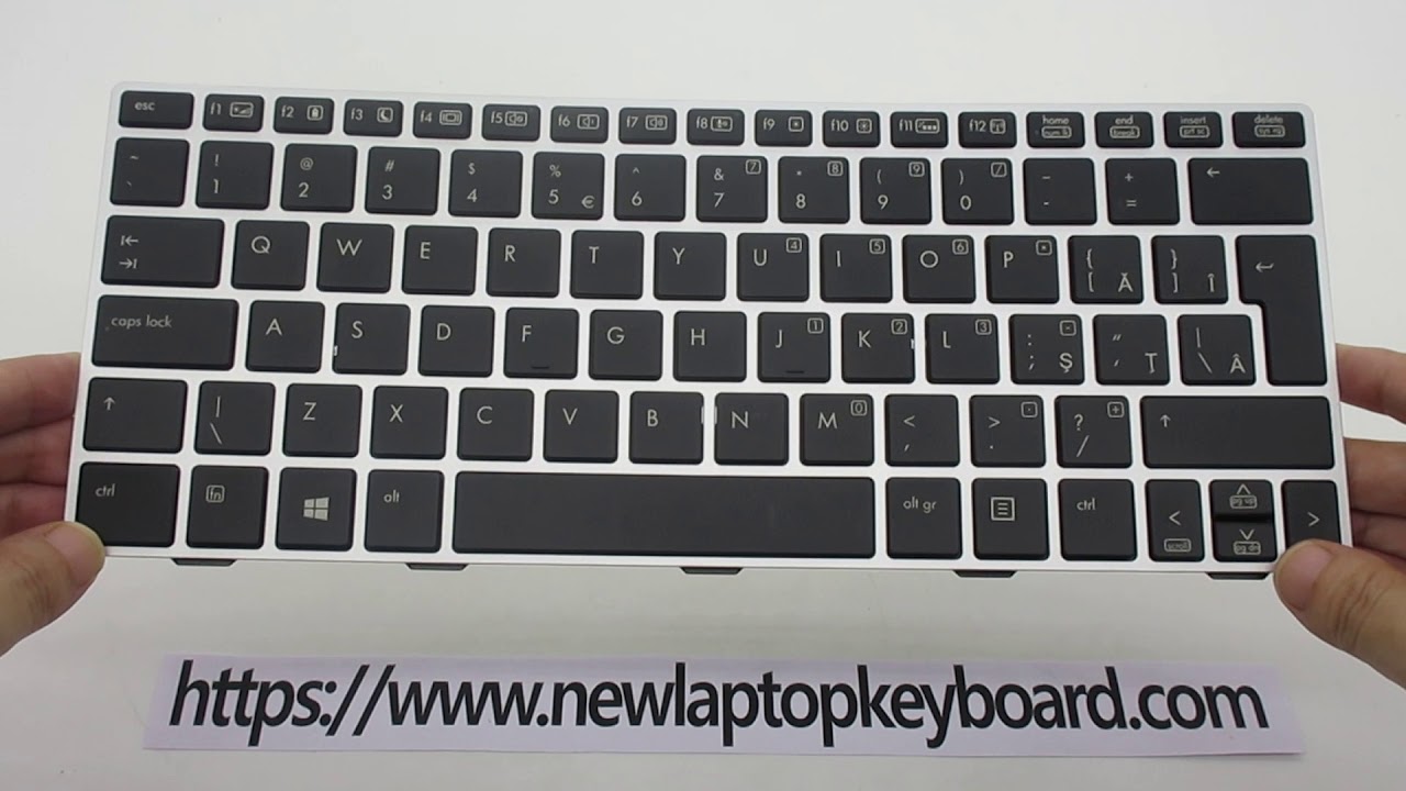 Hp ELITEBOOK REVOLVE 810 G1 810 G2 Laptop keyboard - YouTube