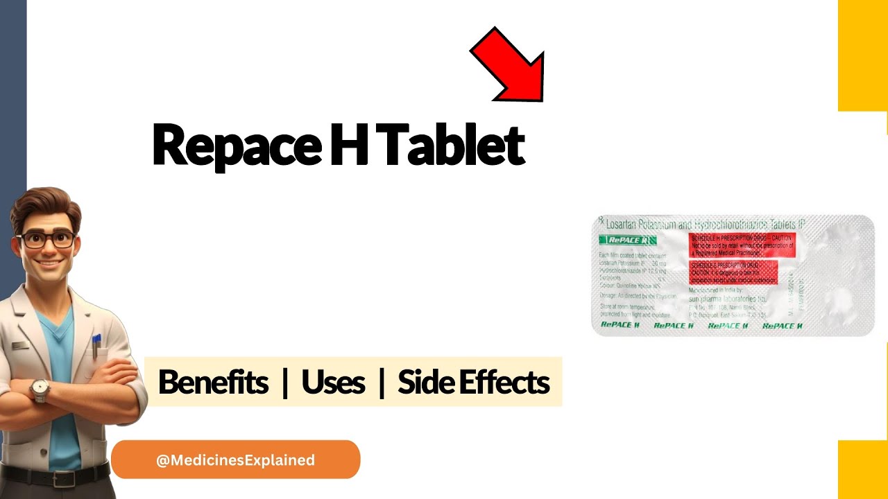 Repace H Tablet Uses | Side Effects & Dosage 💊 - YouTube