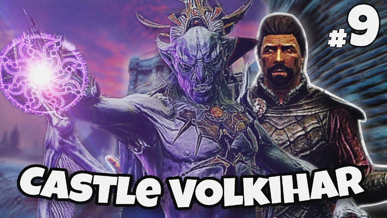 MODDED Skyrim Playthrough EP9 | Castle Volkihar |500+ MODS - YouTube