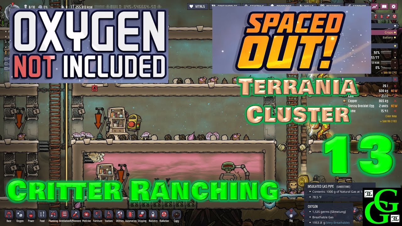 Oxygen Not Included - Critter Ranching - Spaced Out DLC - Terrania ...