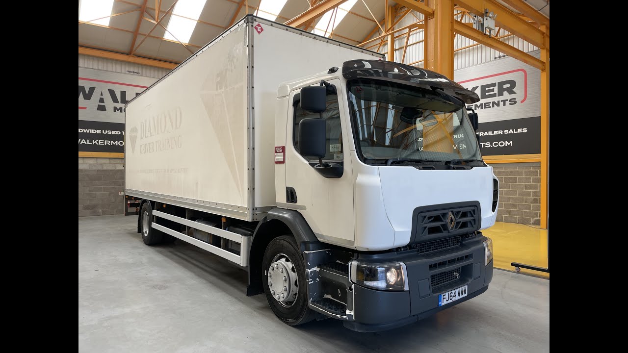 New In Stocklist For Sale: RENAULT D18 WIDE 15 TONNE *EURO 6*, 4X2 BOX ...