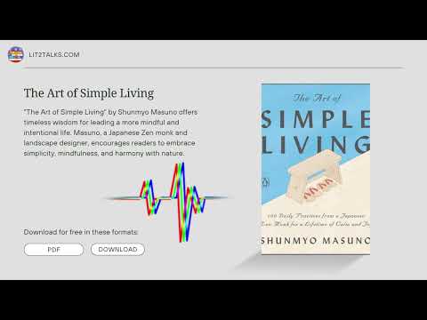 The Art of Simple Living by Shunmyo Masuno | Audiobook Part 01 | 100 Daily Zen Practices