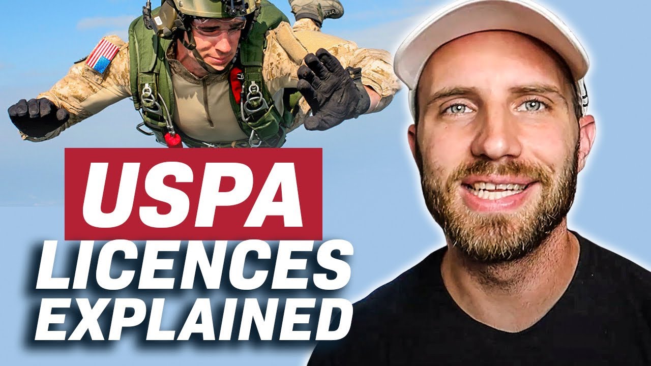 How To Understand USPA Skydiving Licenses - YouTube